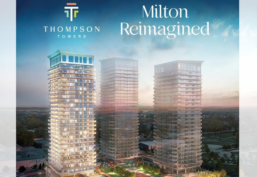 Thompson Towers Condos Milton | Plans Price and Availability - Book Now