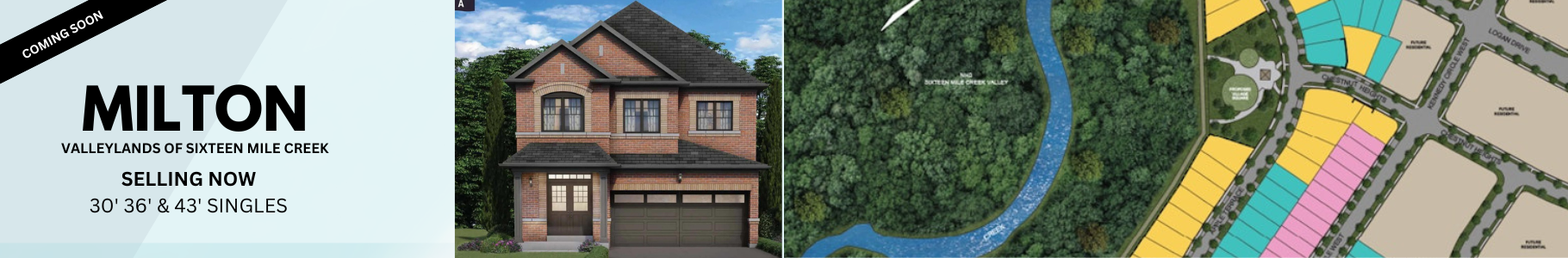 Top 19 Milton New Construction Homes, Condos & Townhomes